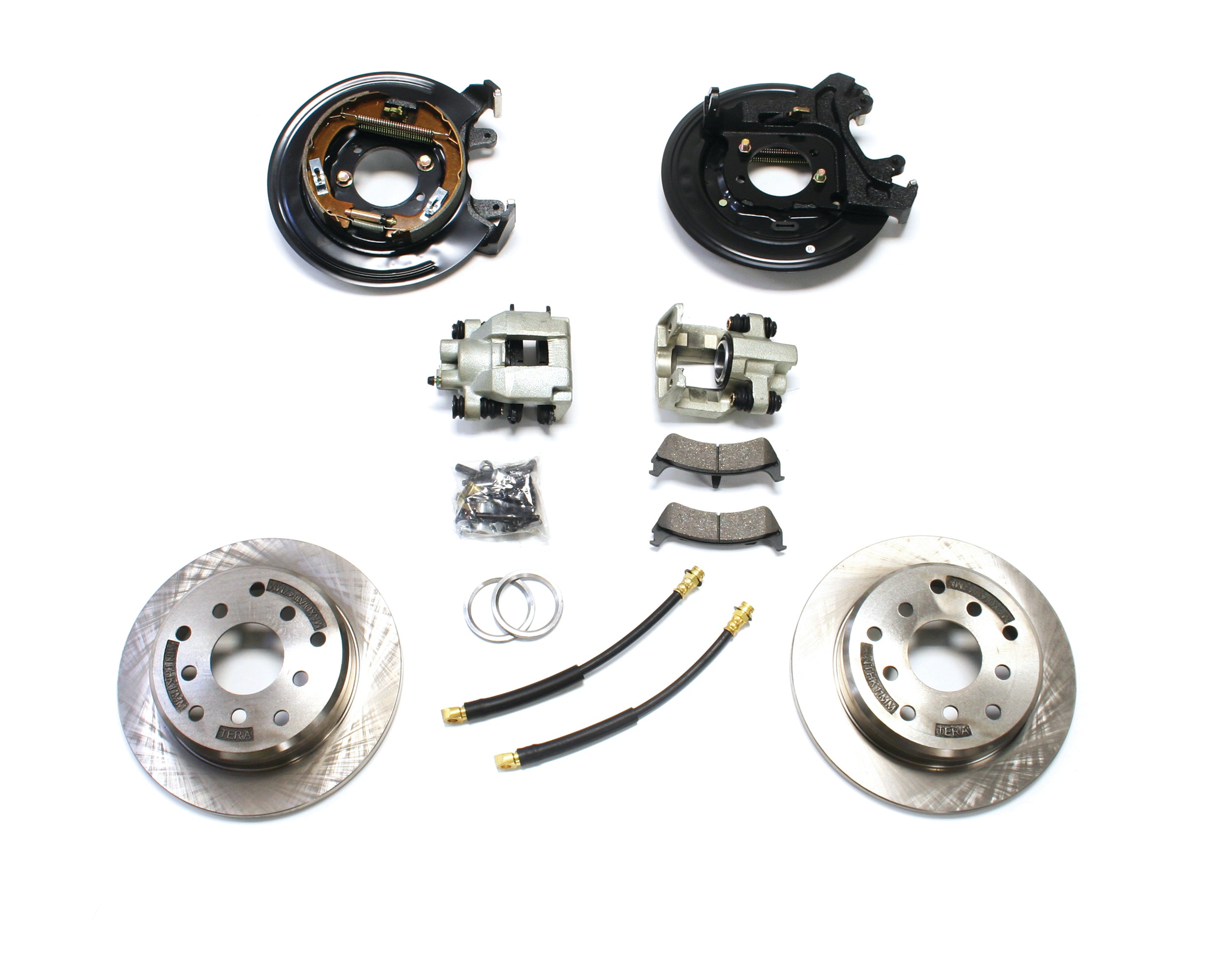1987-90 YJ & 1984-90 XJ: Rear Disc Brake Conversion Kit ...