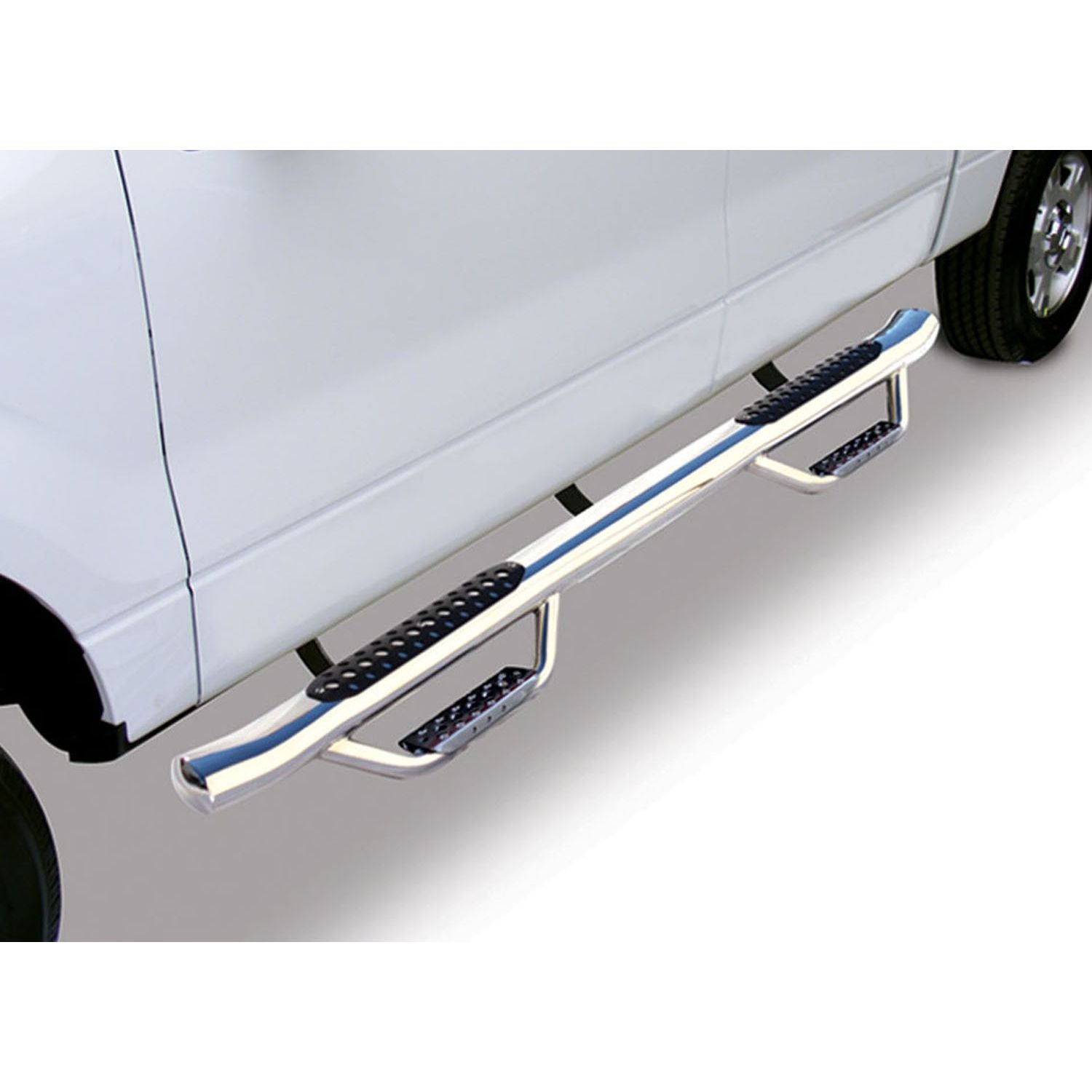 Dominator D4 Cab-Length Side Steps with Mounting Brackets Kit ...